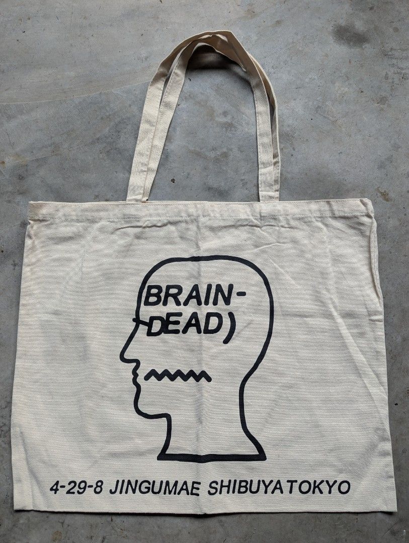 BRAIN DEAD Limited Edition Tote Bag, Men's Fashion, Bags, Sling Bags on ...