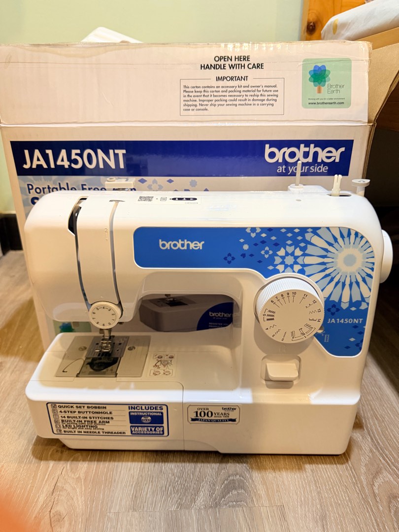 Brother JA1450NT Portable Sewing Machine, TV & Home Appliances, Other ...