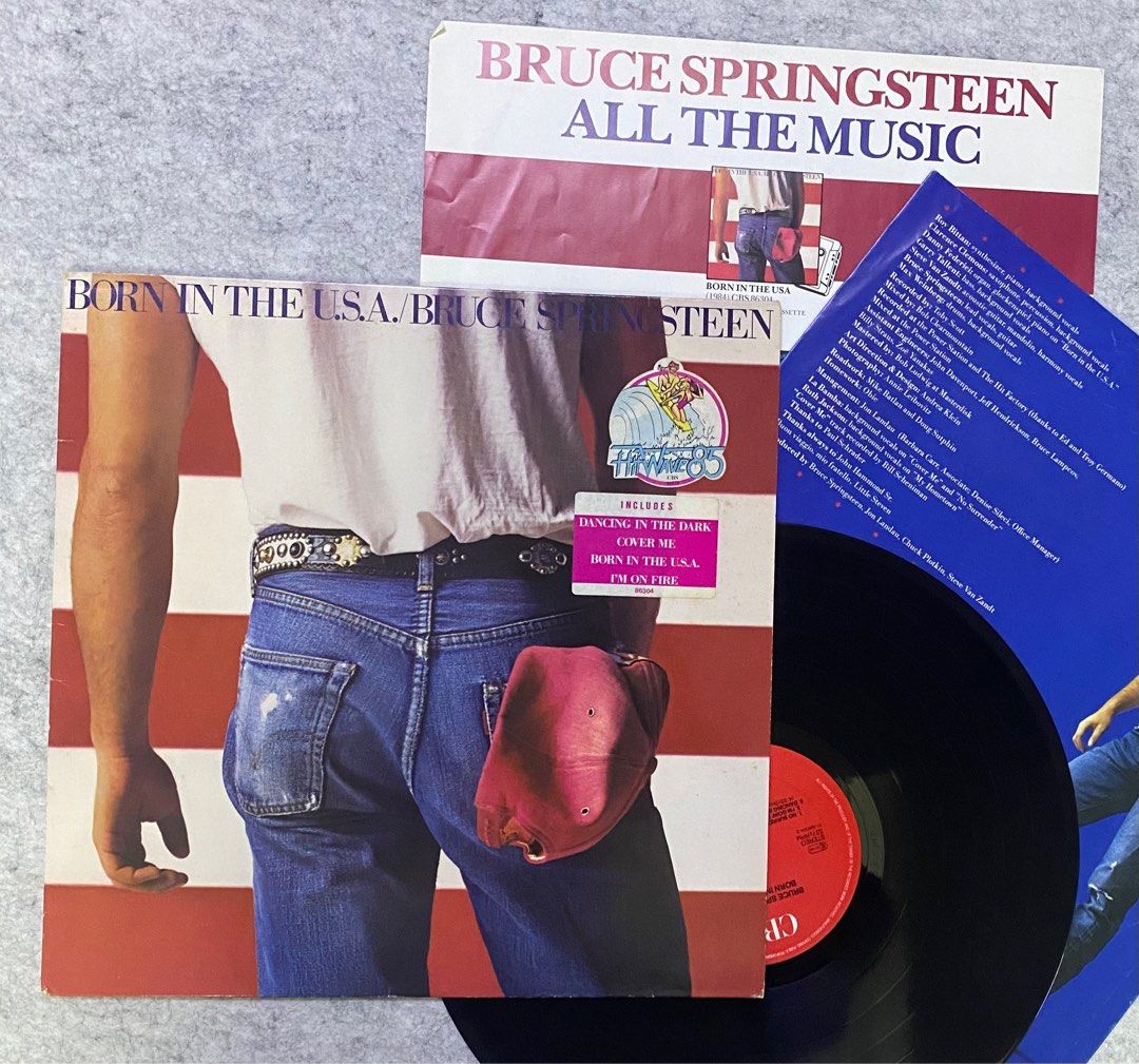 Bruce Springsteen- Born in the USA (EX, Made in Holland) LP, Hobbies ...