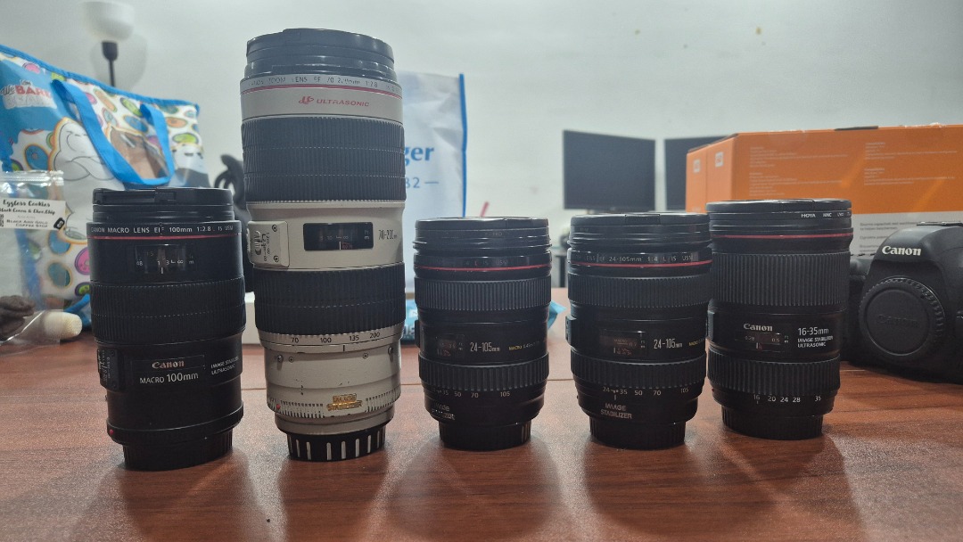 Canon Camera Lenses - Various Models, Photography, Cameras on Carousell