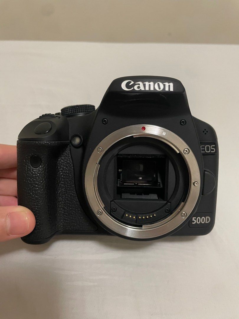 Canon EOS 500D DSLR Camera with 18-55mm EF Lens, Photography, Cameras ...