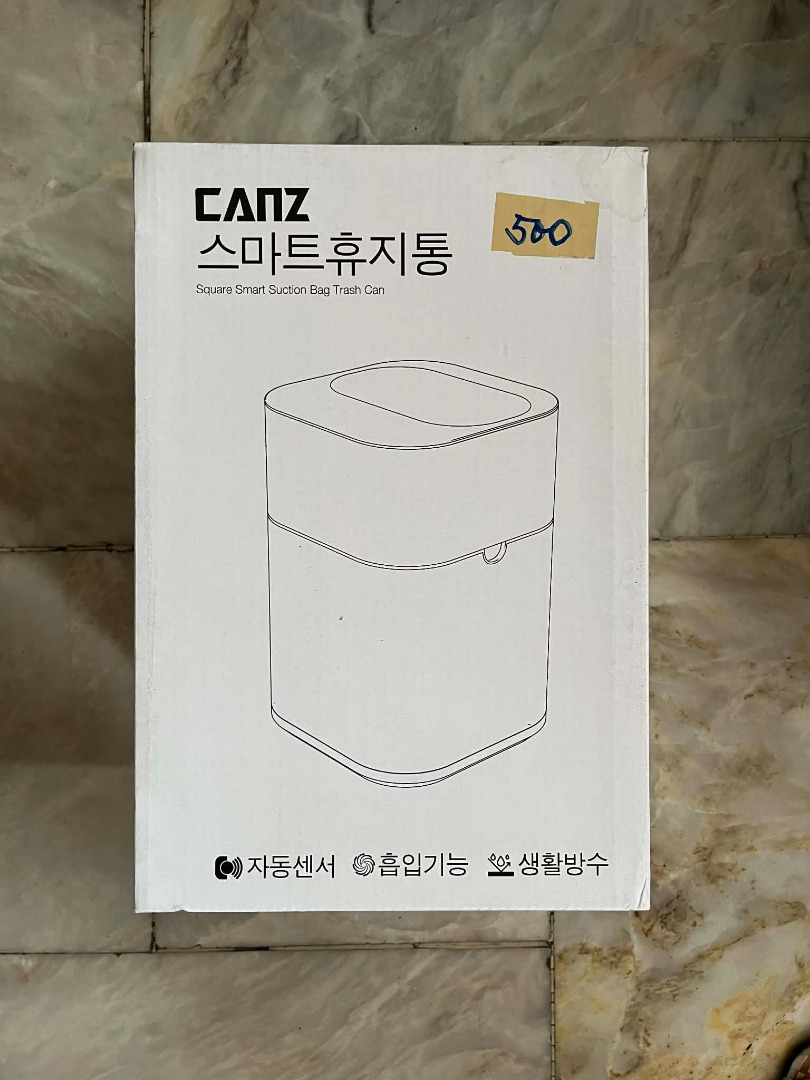 CANZ Smart Suction Bag Trash Can, Furniture & Home Living, Cleaning ...