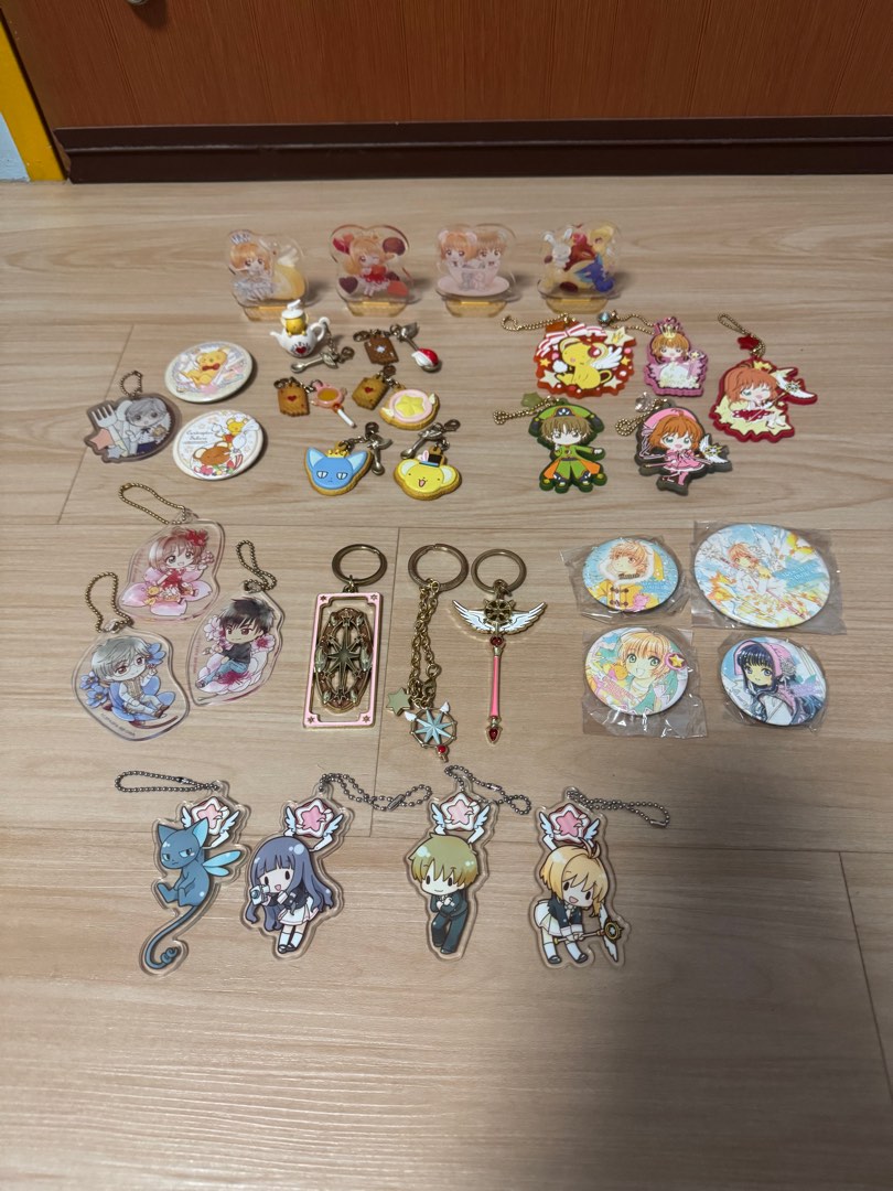 Cardcaptor Sakura Anime Merchandise - Keychains, Badges, Acrylic Stands ...