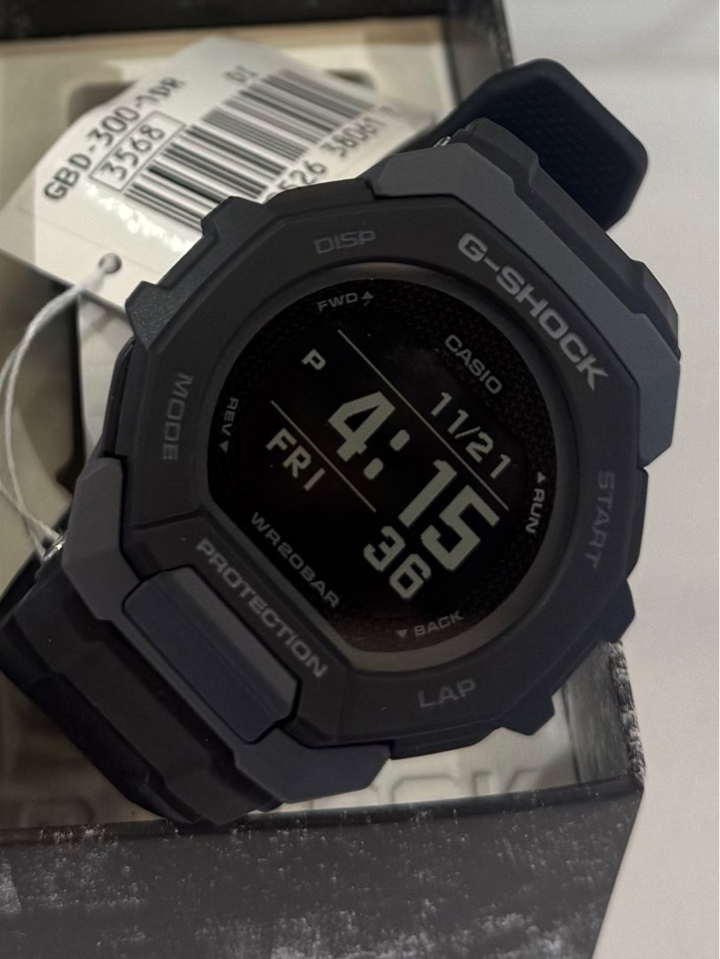 Casio G-Shock GBD-300-1DR Bluetooth Watch RRP$249, Men's Fashion ...