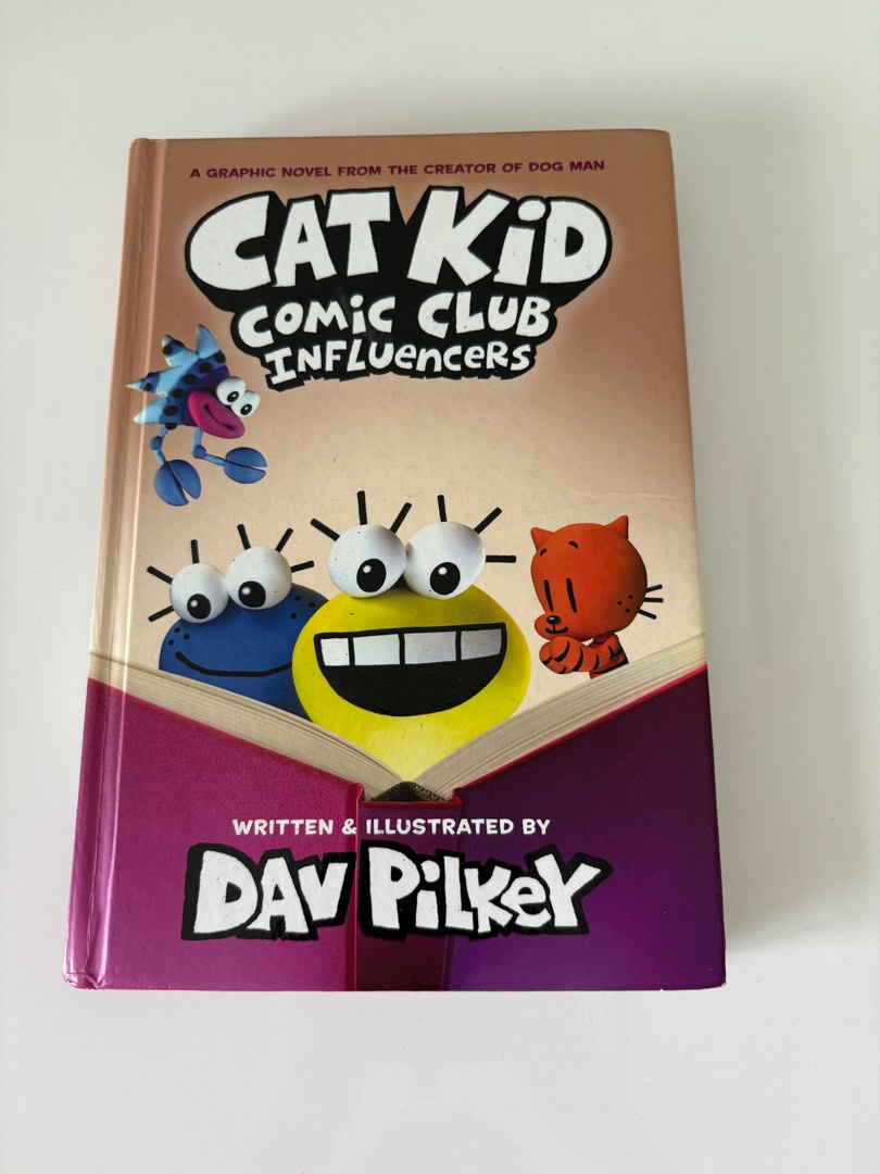 Cat Kid Comic Club: Influencers by Dav Pilkey, Hobbies & Toys, Books ...