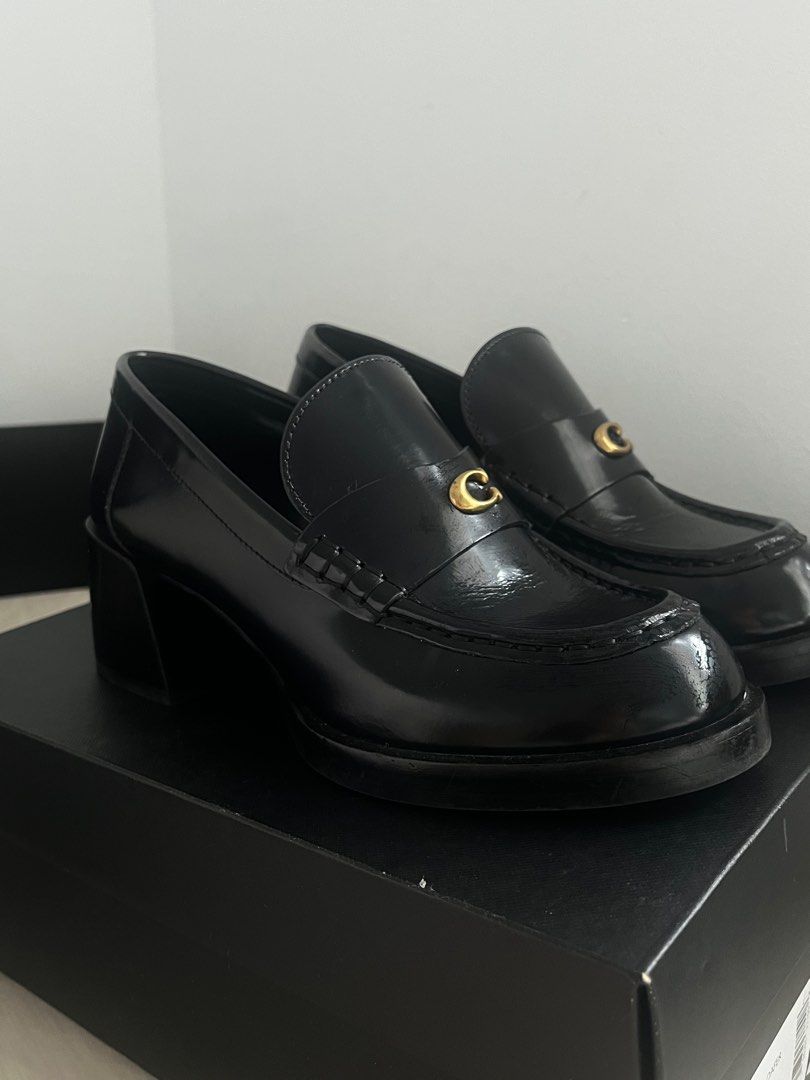 COACH Natalie LTH Loafer (Original), Women's Fashion, Footwear, Loafers ...