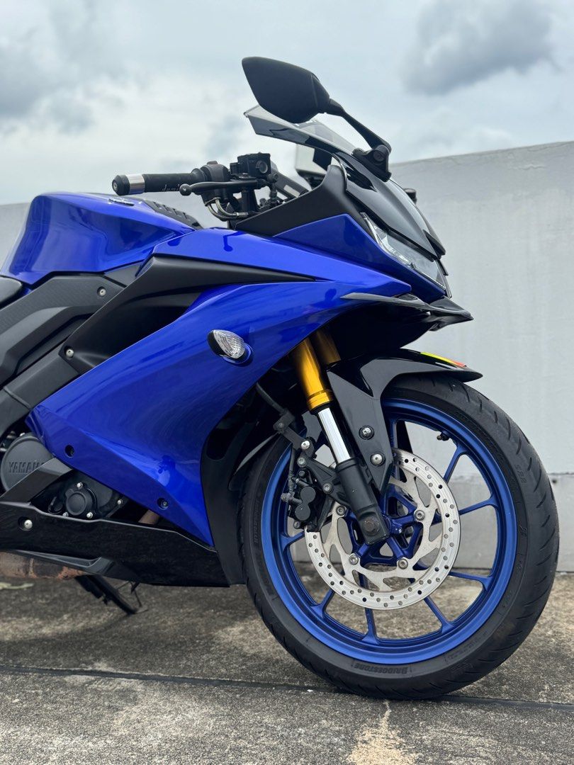 (COE 2028) Pre-owned Yamaha R15 V3 ‼️, Motorcycles, Motorcycles for Sale, Class 2B on Carousell