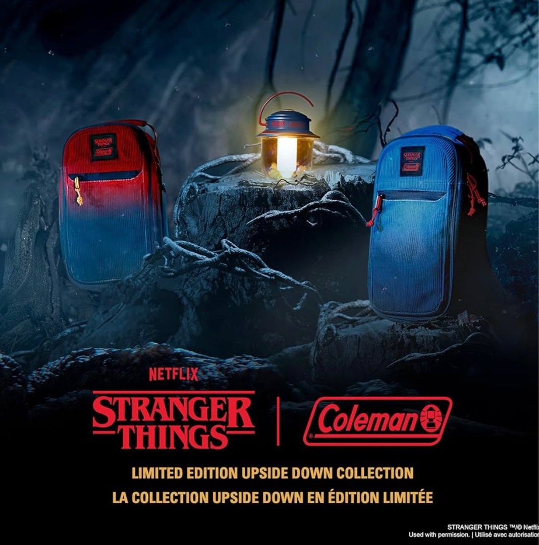 Coleman x Stranger Things 限量版 Upside Down 露營燈, 運動產品, 行山及露營 - Carousell