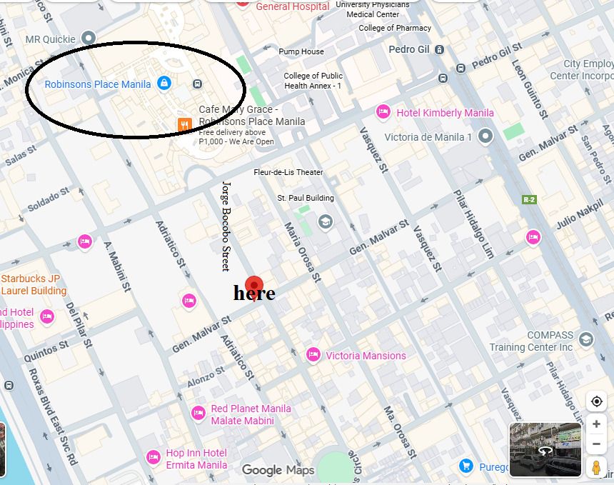 commercial Space for Rent Ermita Malate Manila near Robinson Place ...