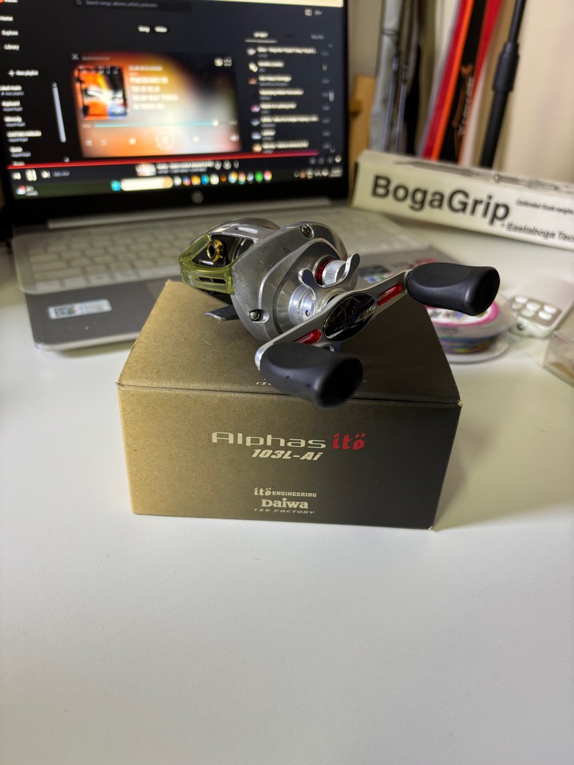 Daiwa Alphas Ito 103L-AI (tags zillion shimano antares metanium duo ...