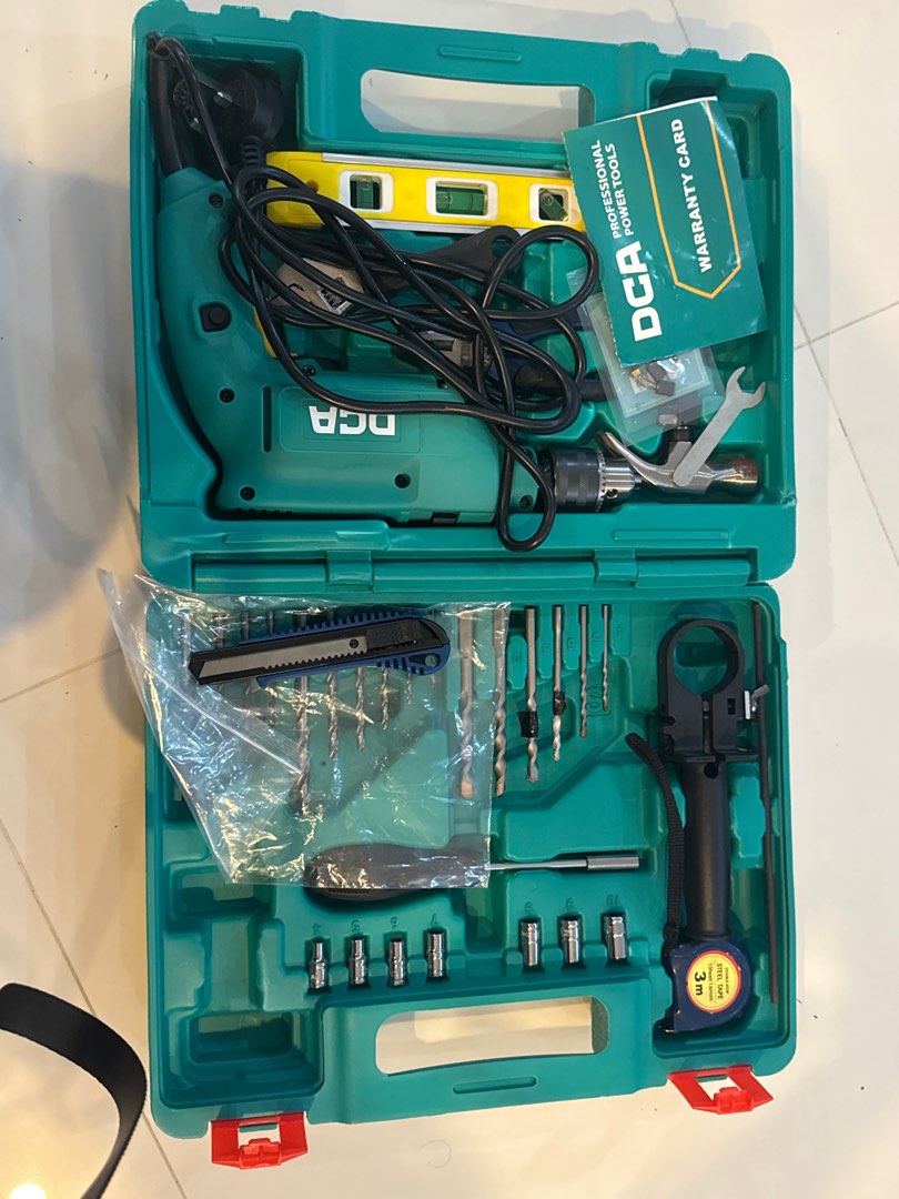 DCA Power Tools Kit - Complete Set, Furniture & Home Living, Home ...
