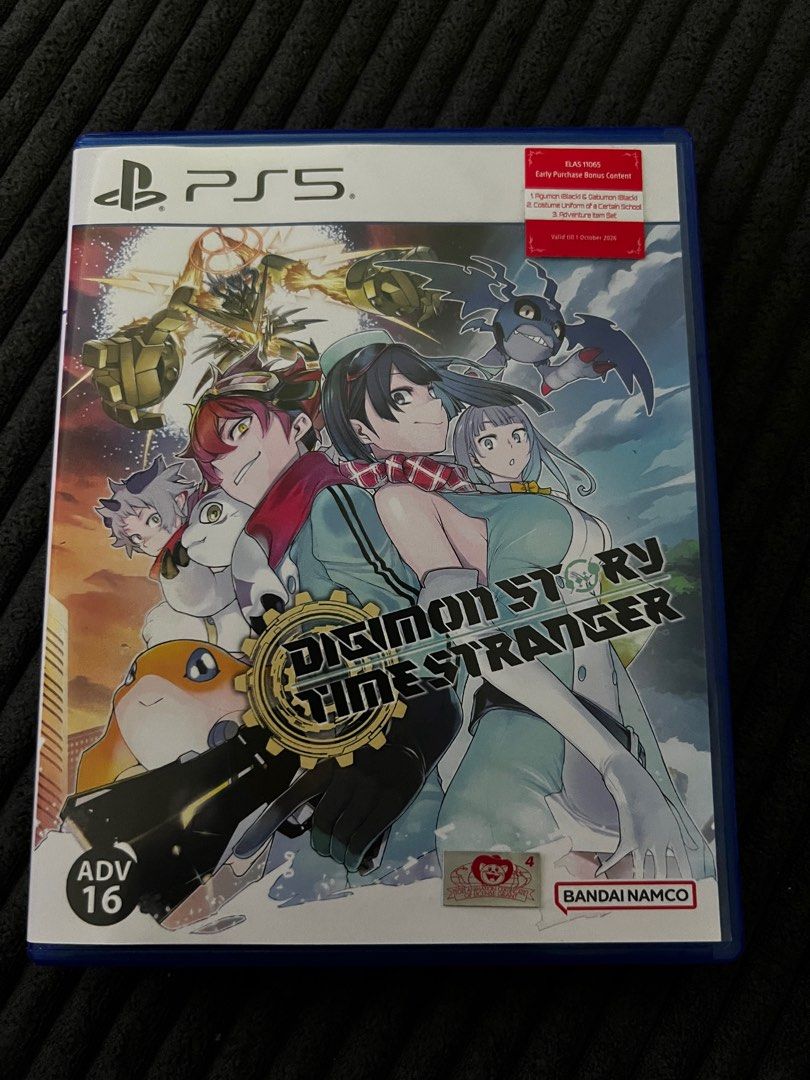 Digimon Story: Cyber Sleuth - Time Stranger (PS5), Video Gaming, Video ...