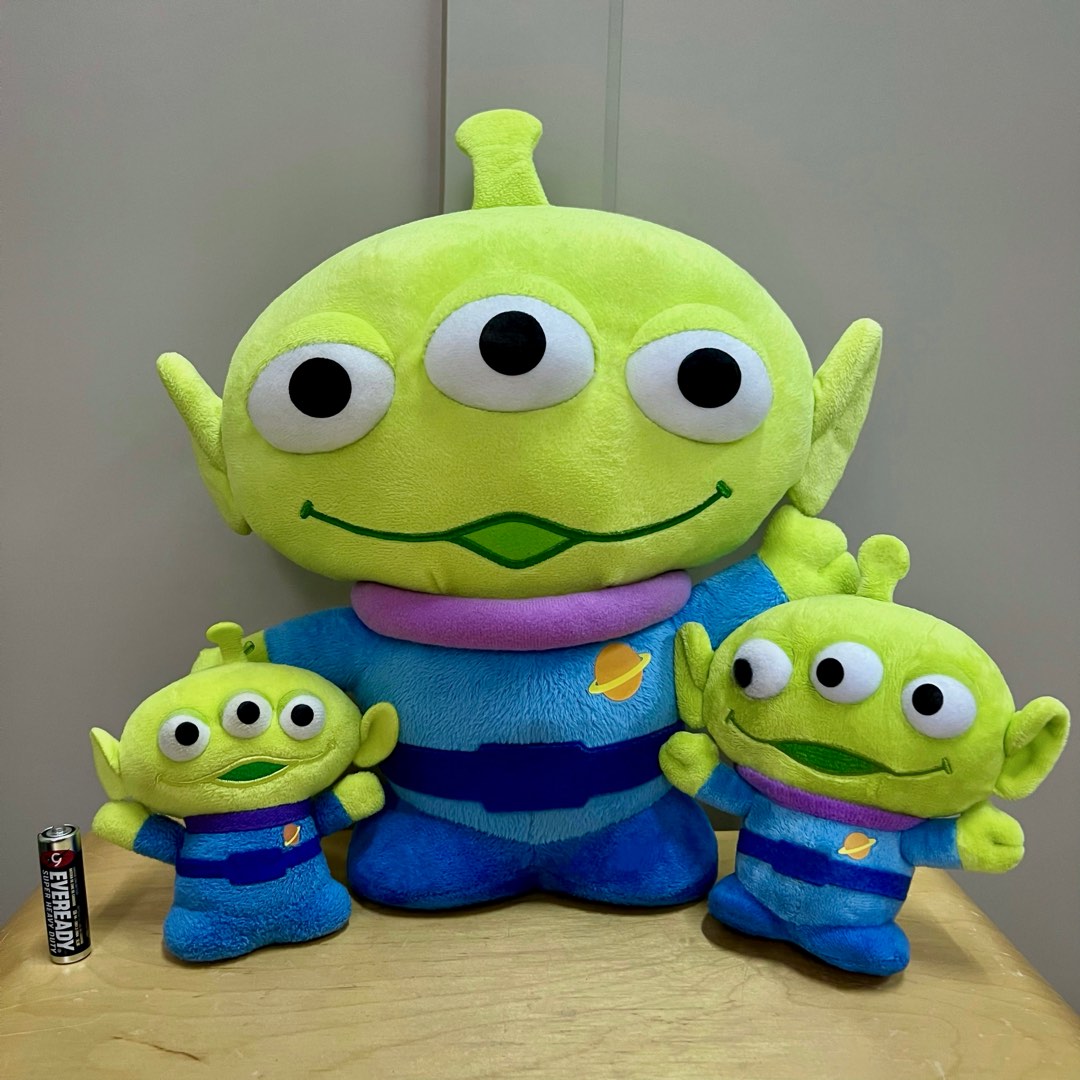 DISNEY PIXAR Toy Story Alien / Little Green Men Triplets Do-Re-Mi Soft ...