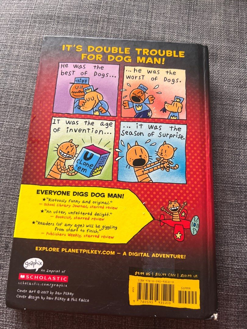 Dog Man: A Tale of Two Kitties by Dav Pilkey, Hobbies & Toys, Books ...