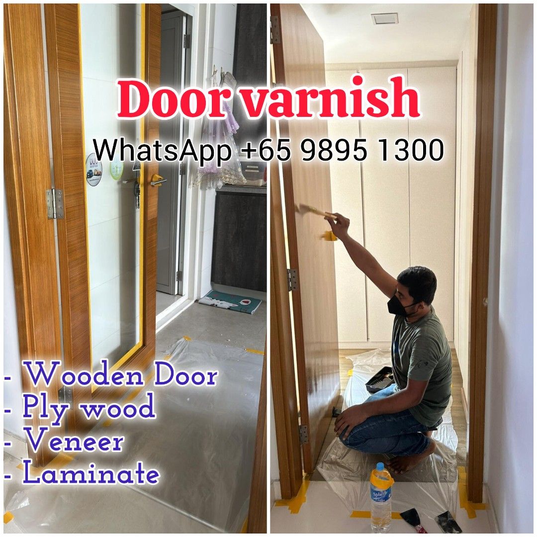 Door varnish, wooden door varnish, ply wood door, veneer door, laminate ...