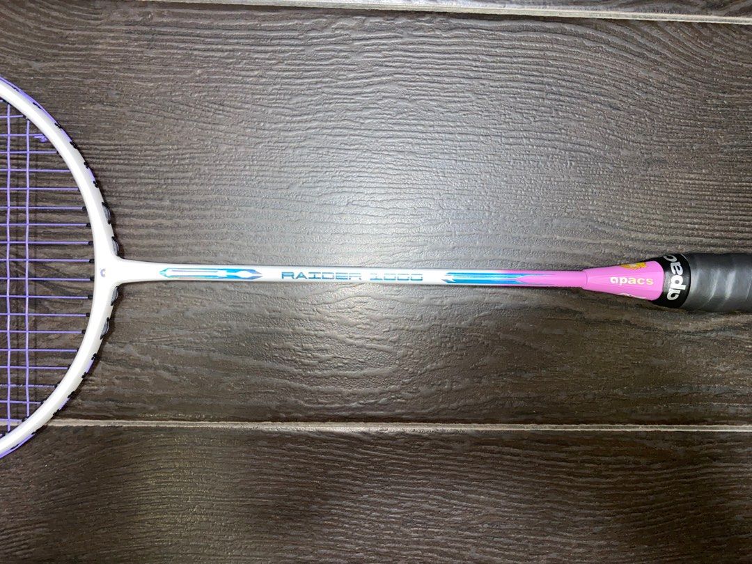 For sale: Apacs Raider 1000 4u badminton racket, Sports Equipment ...