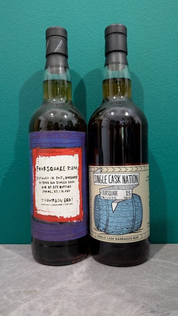 Foursquare Rum: Single Cask Nation 2007 15 Year Old, Thompson Bros 2007 ...