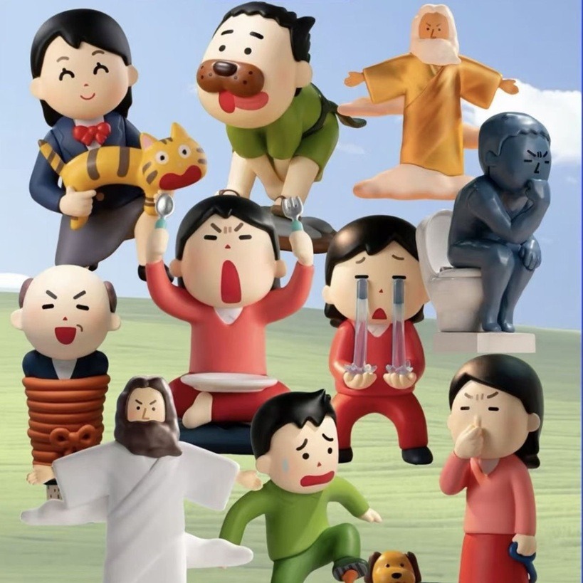 [Free Delivery] PLZDOT: Irasutoya Good Luck Comes Series - Blind Box ...