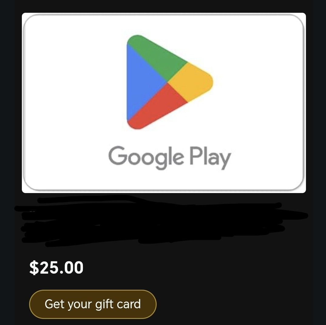 Google Play Gift Card - US$25 sell SGD25, Video Gaming, Gaming ...