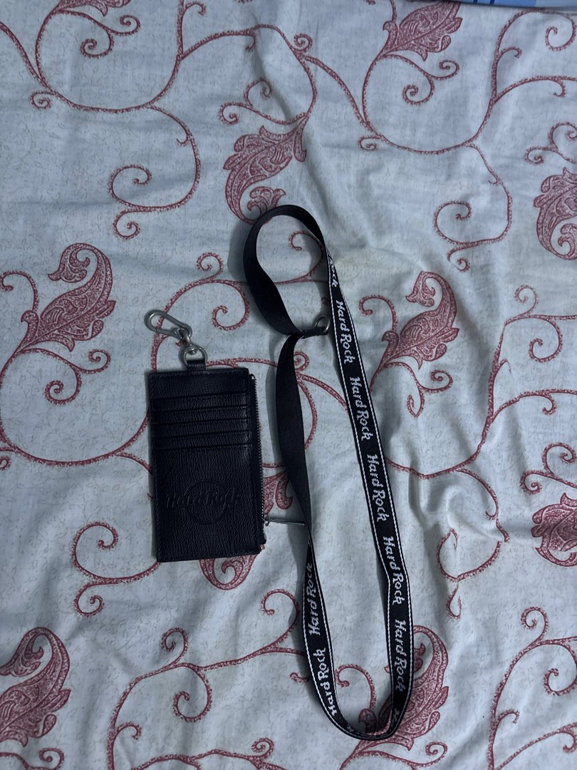 Hard Rock Cardholder and Lanyard, Men's Fashion, Watches & Accessories ...
