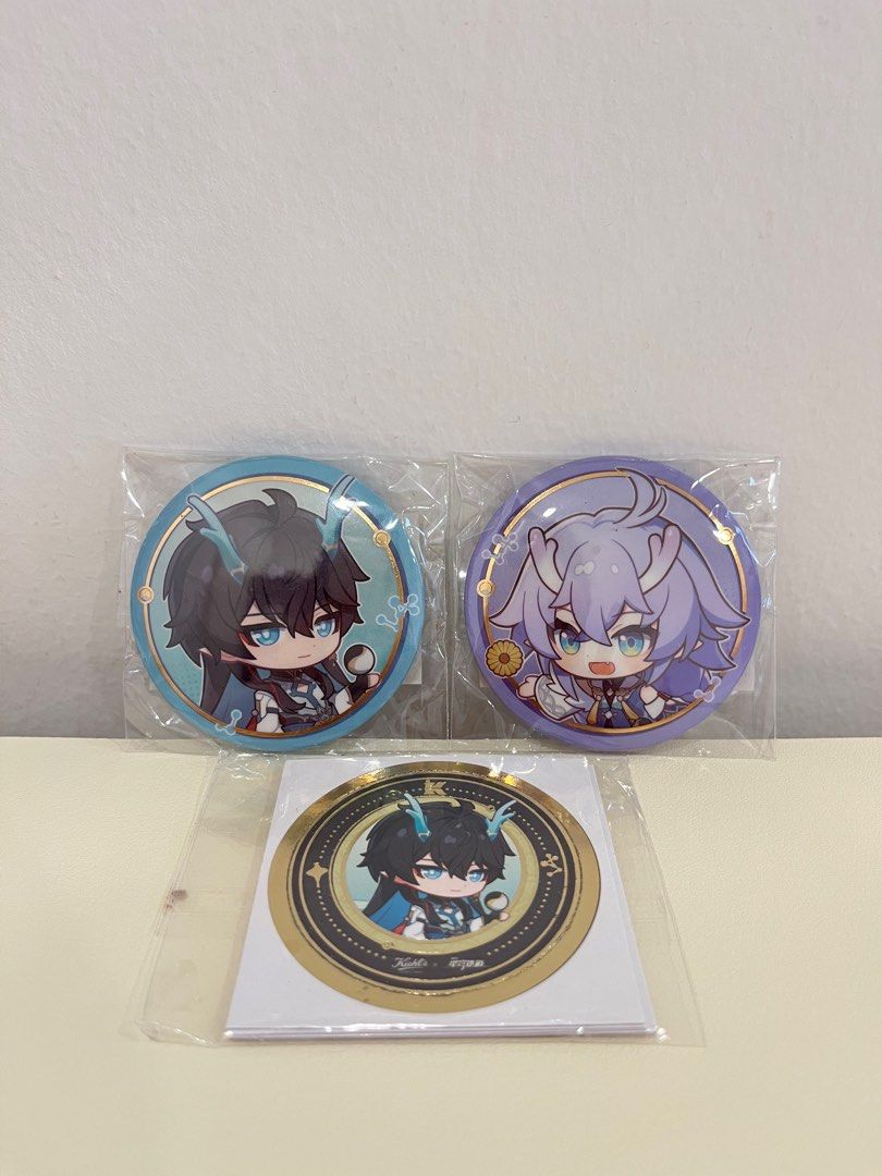 Honkai Starrail - Badges and stickers, Hobbies & Toys, Toys & Games on ...