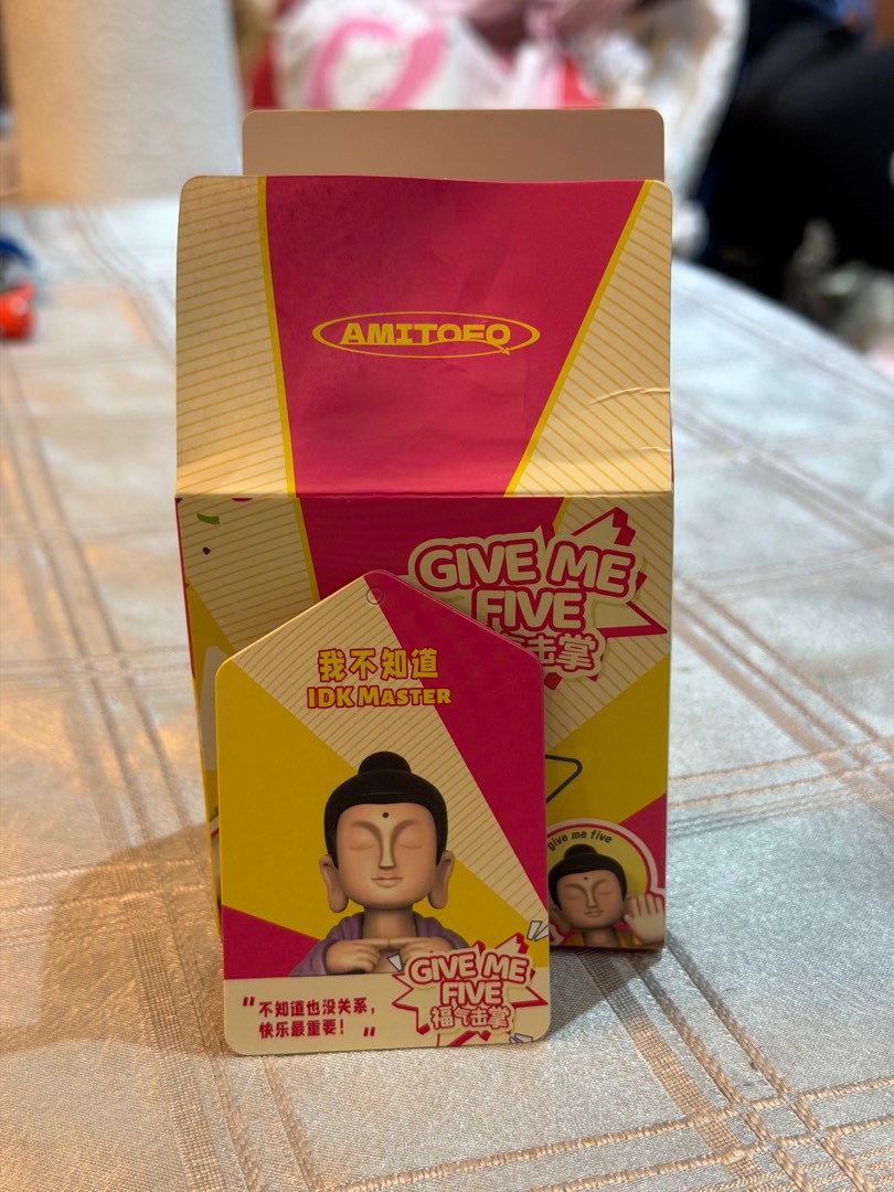 Amitofo IDK Master Give Me Five, Hobbies & Toys, Toys & Games on Carousell