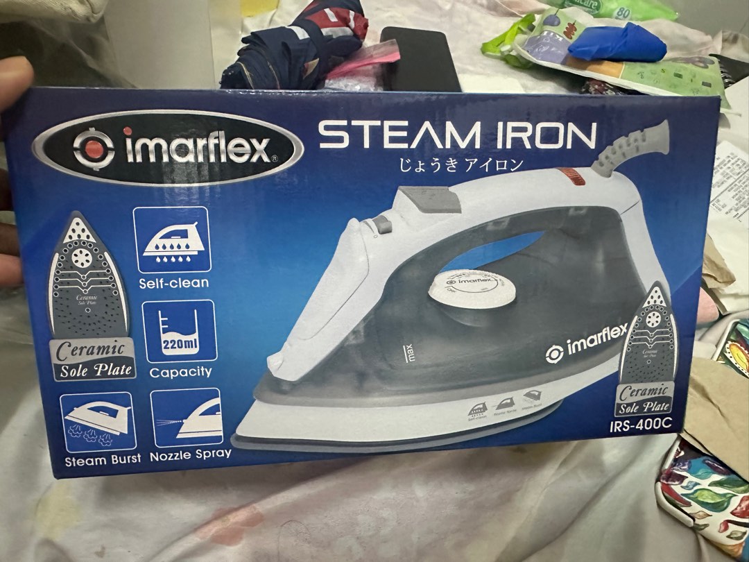 Imarflex Steam Iron IRS-400C, TV & Home Appliances, Irons & Steamers on ...