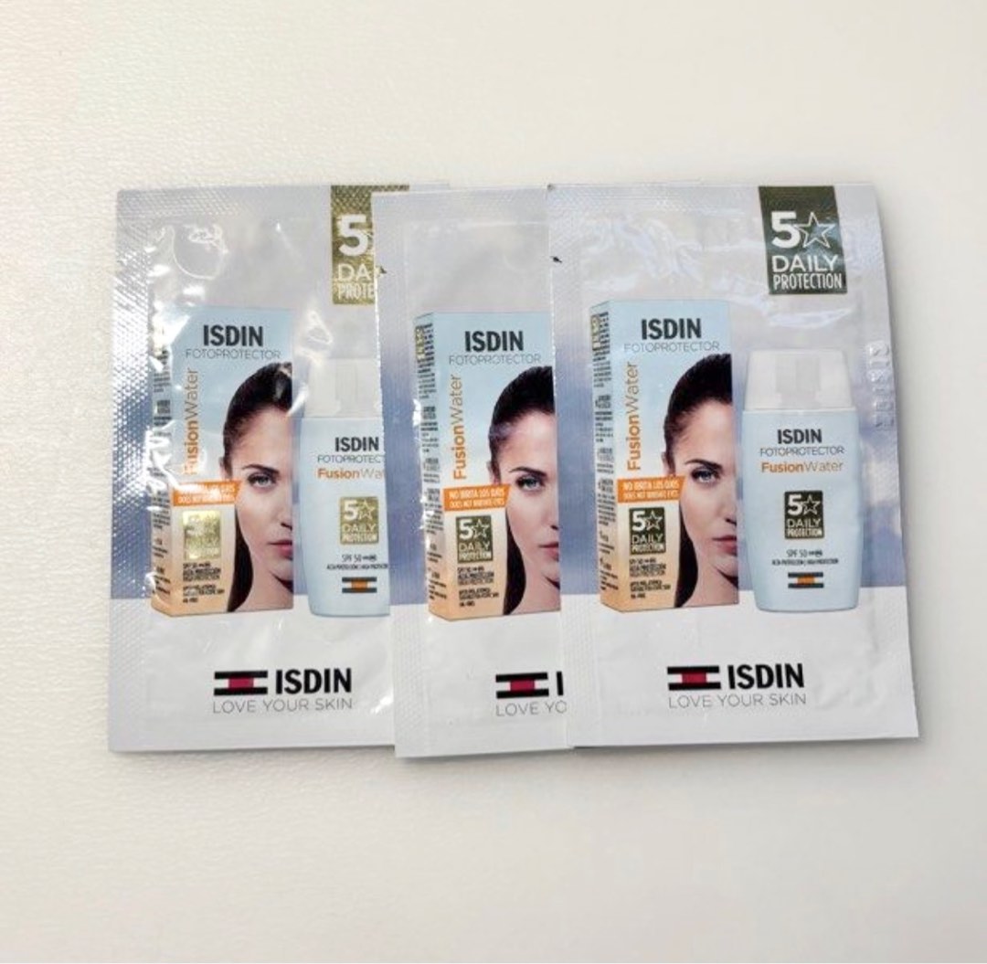 ISDIN Fotoprotector Fusion Water Sunscreen (new), Beauty & Personal ...
