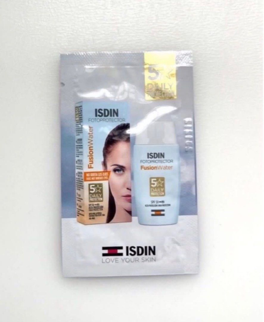 ISDIN Fotoprotector Fusion Water Sunscreen (new), Beauty & Personal ...