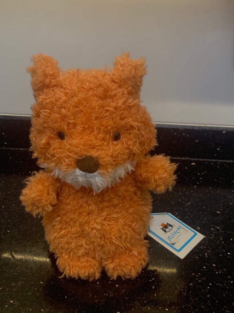 Jellycat Little Fox Plush Toy, Hobbies & Toys, Toys & Games on Carousell