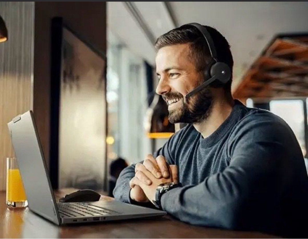 Lenovo Wireless VoIP Headset (Teams), Audio, Headphones & Headsets on ...