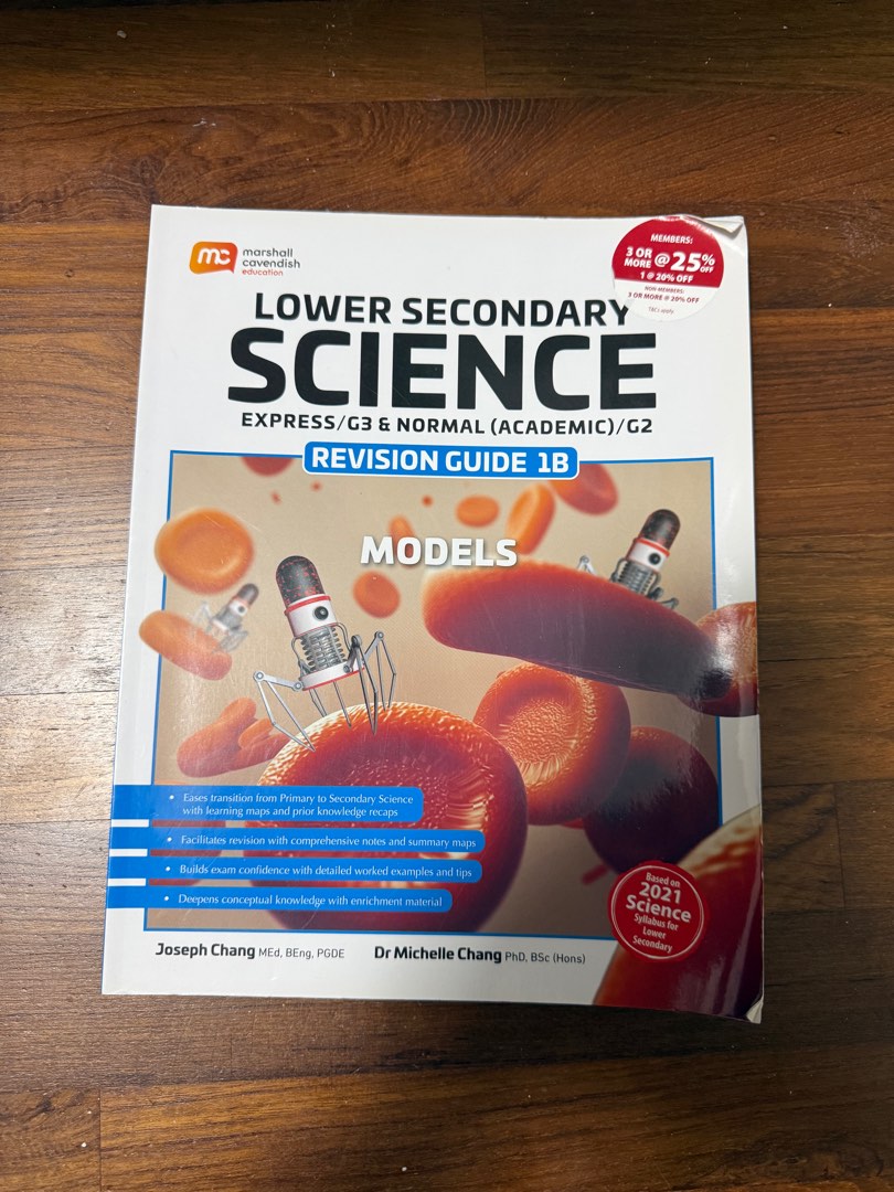 Lower Secondary Science Revision Guide 1B, Hobbies & Toys, Books ...