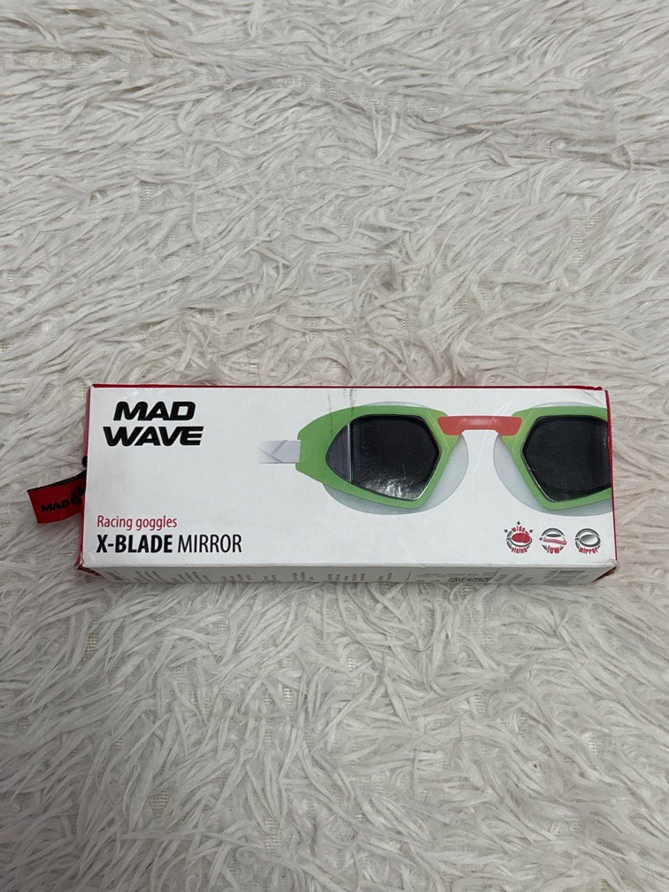 Mad Wave X-Blade Mirror Swimming Goggle For Sale, Sports Equipment ...
