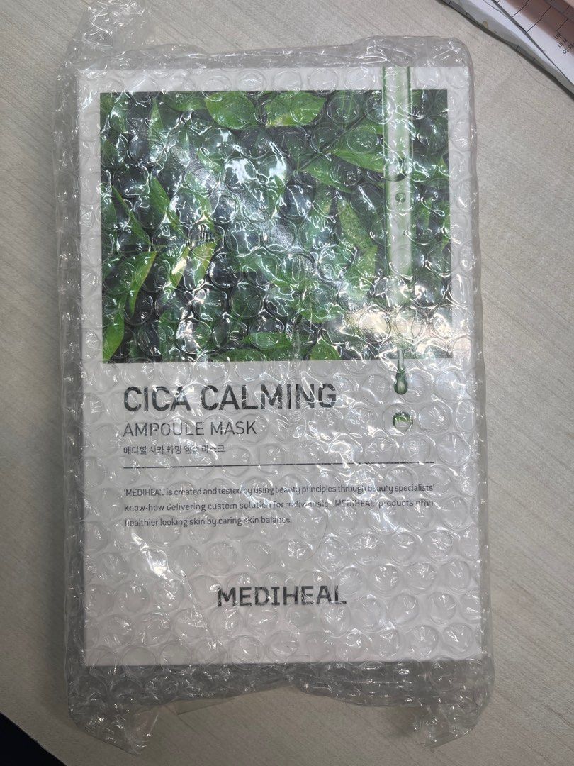 Mediheal Cica Calming Ampoule Mask, Beauty & Personal Care, Face, Face ...