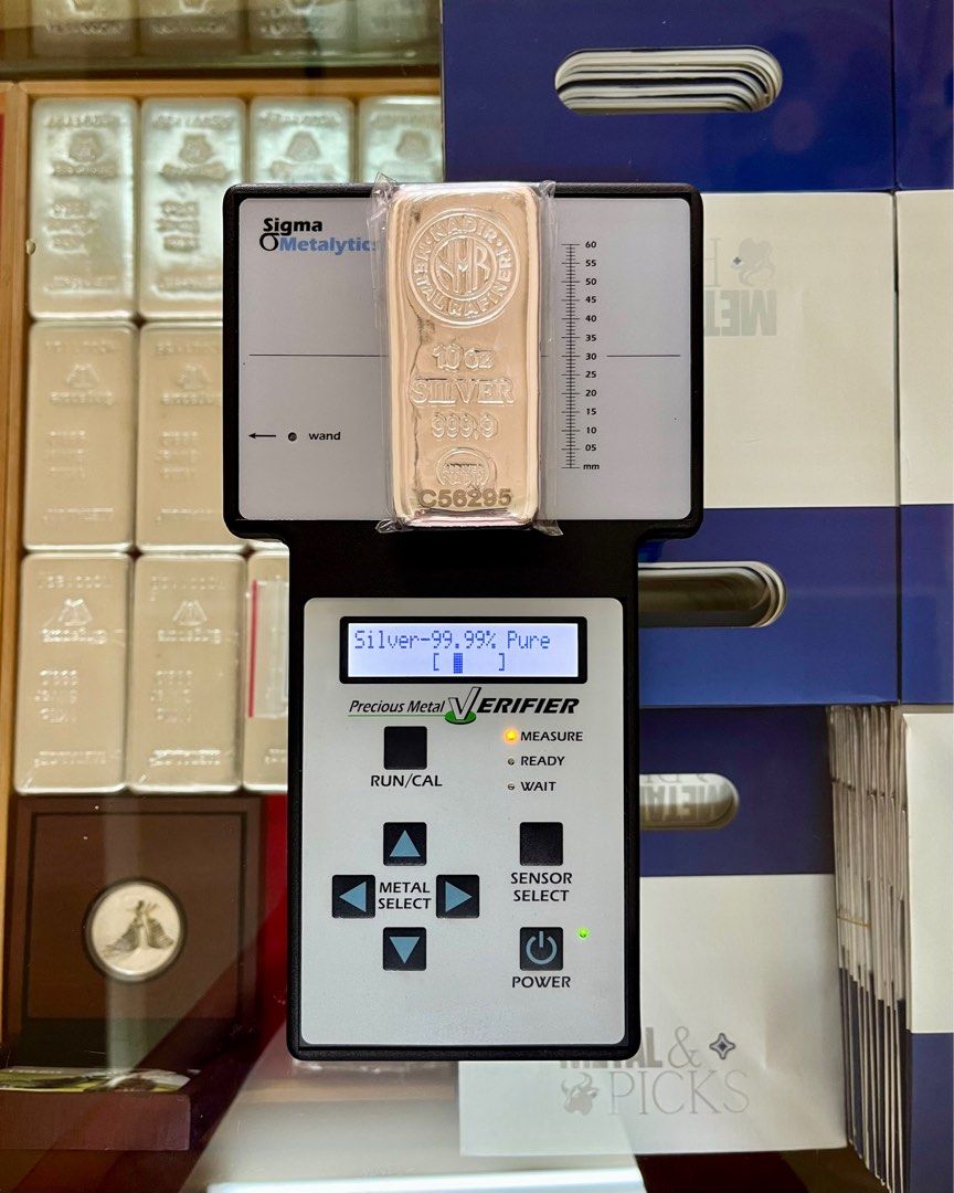 Nadir Silver 9999 Cast Bar 10oz, Hobbies & Toys, Memorabilia ...