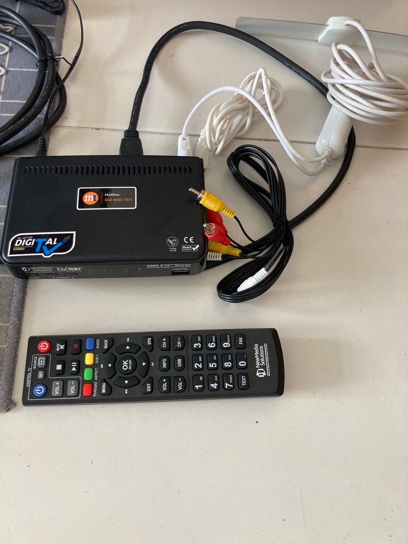 NewMedia Solution Digital TV Receiver (Full Set), TV & Home Appliances ...
