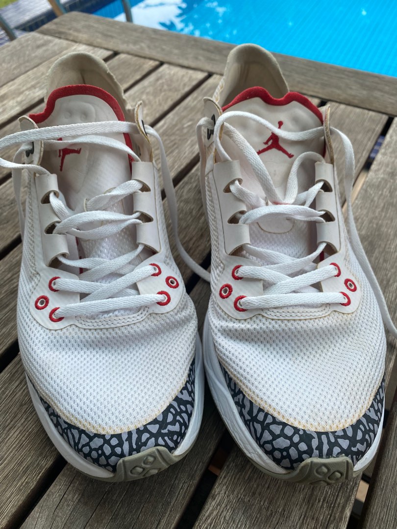 Nike Air Jordan 88 Racer Trainer 3 White Red, Men's Fashion, Footwear ...