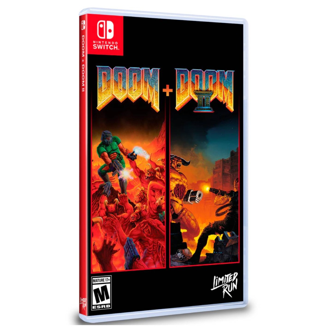 Nintendo Switch Doom + Doom II (US) (2463173) Brand New, Video Gaming ...
