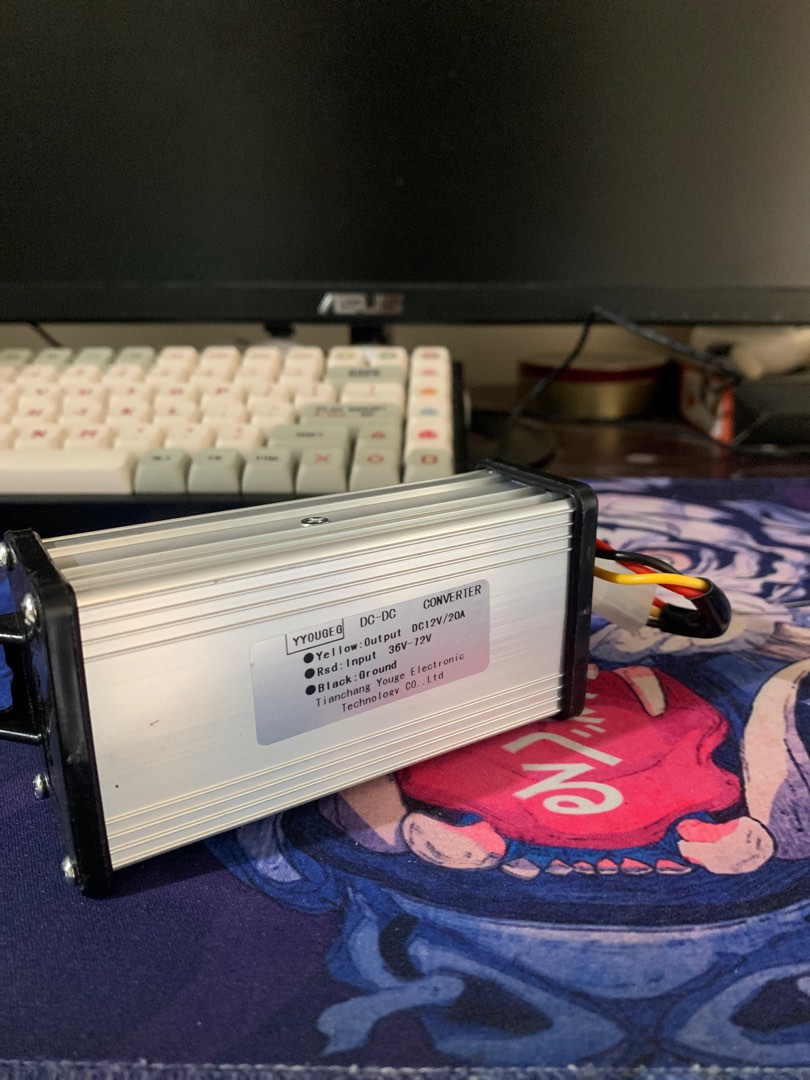 NWOW WSP - EBIKE CONVERTER (72V INPUT X 12V OUTPUT X 20A), Motorbikes ...