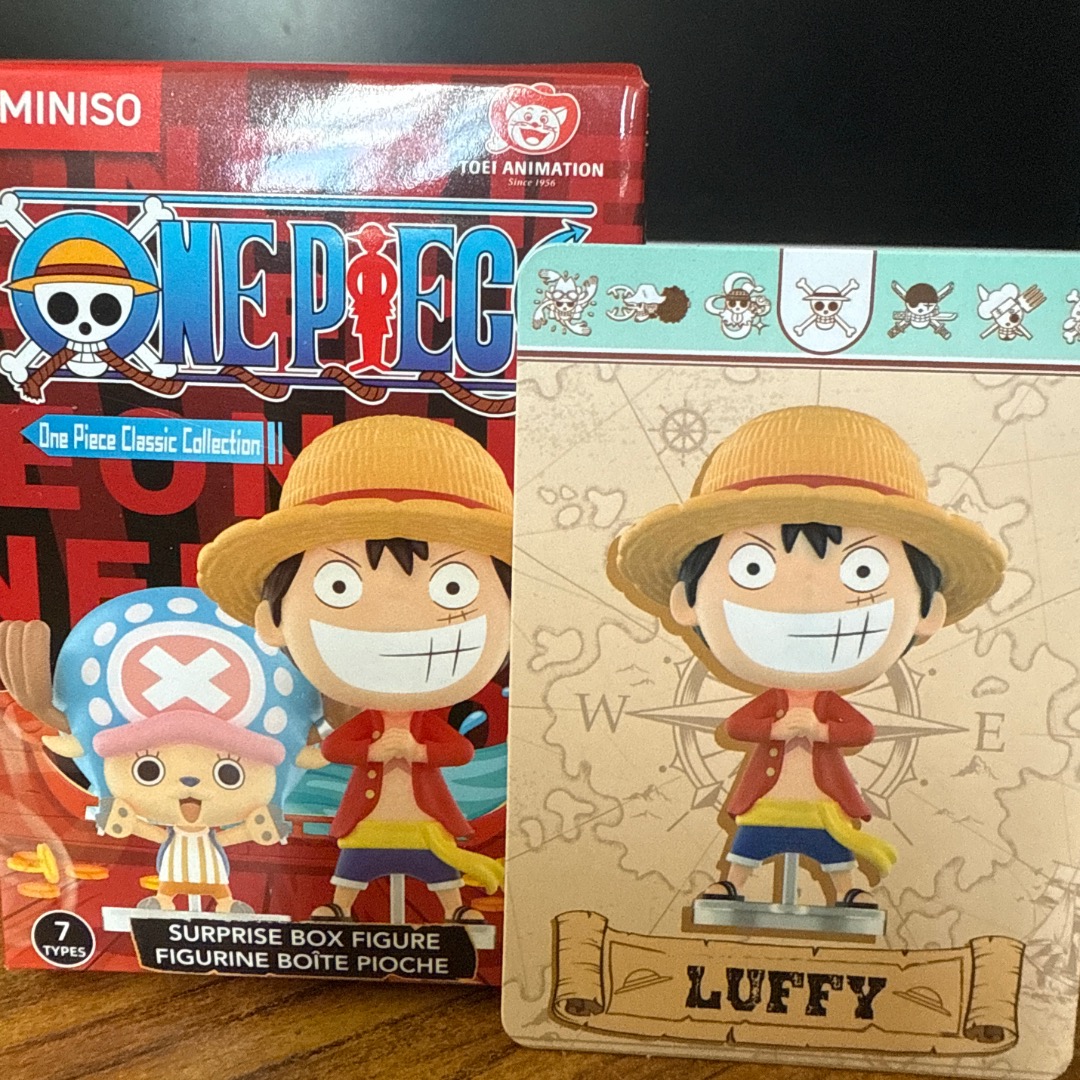 One Piece Luffy Figure - Miniso, Hobbies & Toys, Toys & Games on Carousell
