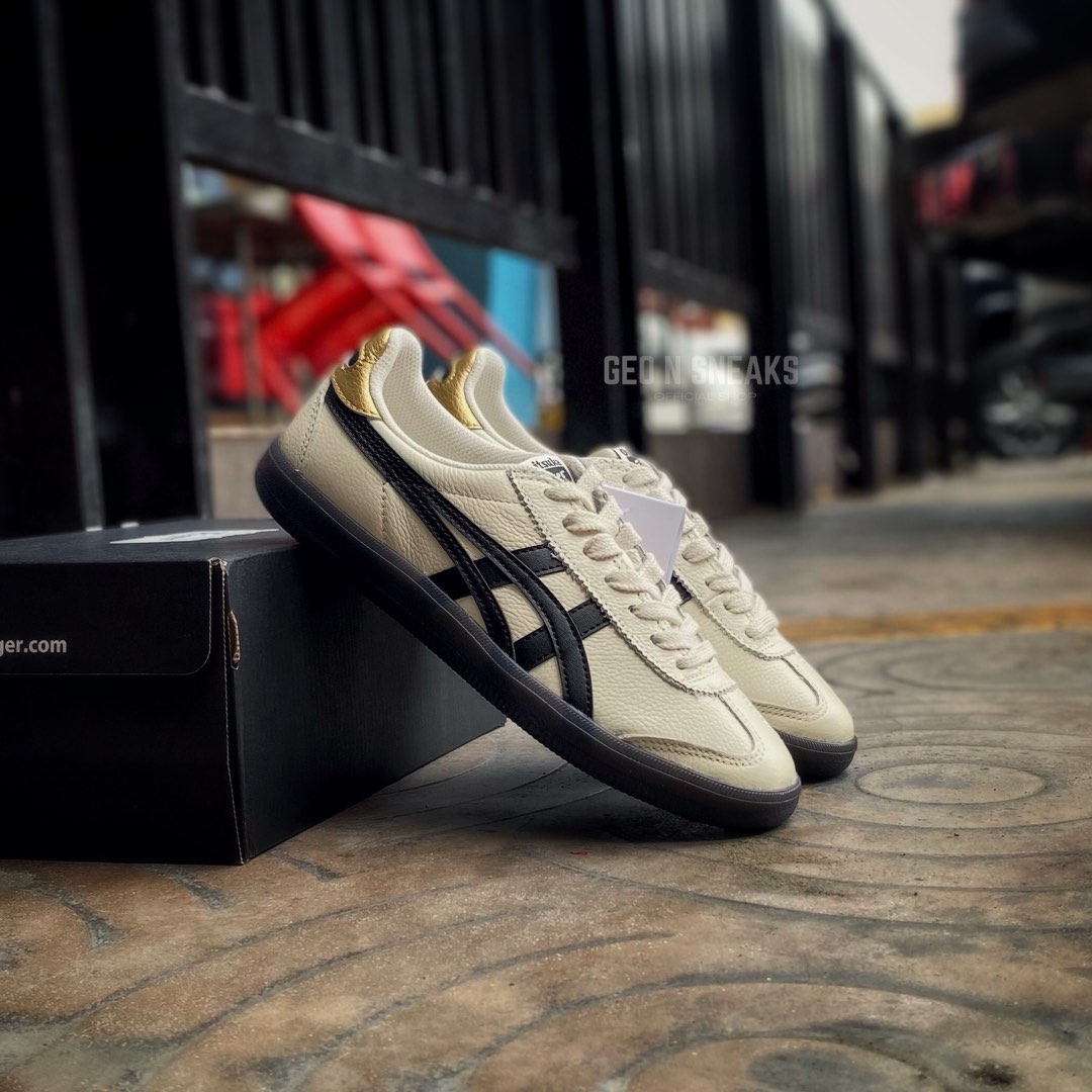 ONITSUKA TIGER TUKOTEN “White Black Gold”, Women's Fashion, Footwear ...