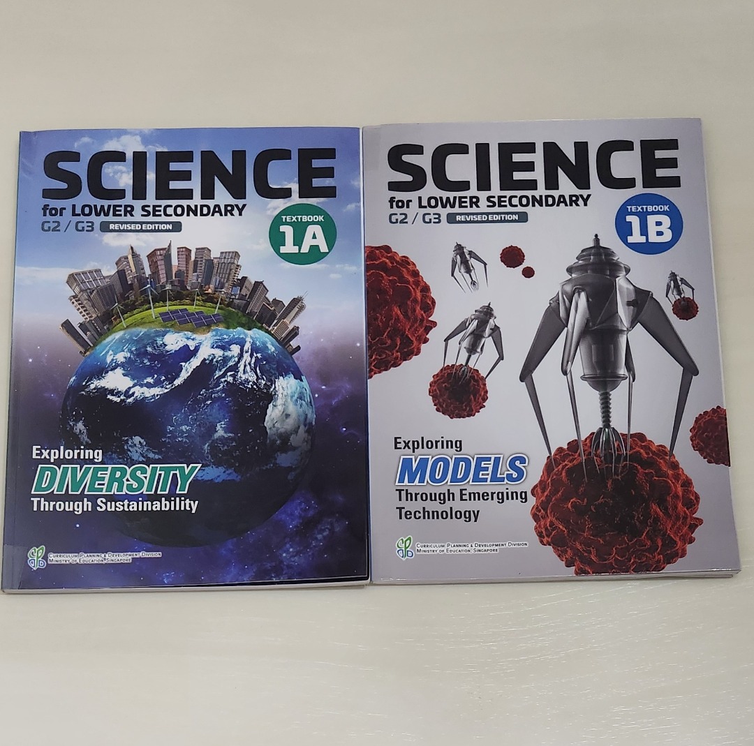 OP Sec 1 G3 Textbooks 2024 x 12 [Bundle] Science Math HCL Geography ...