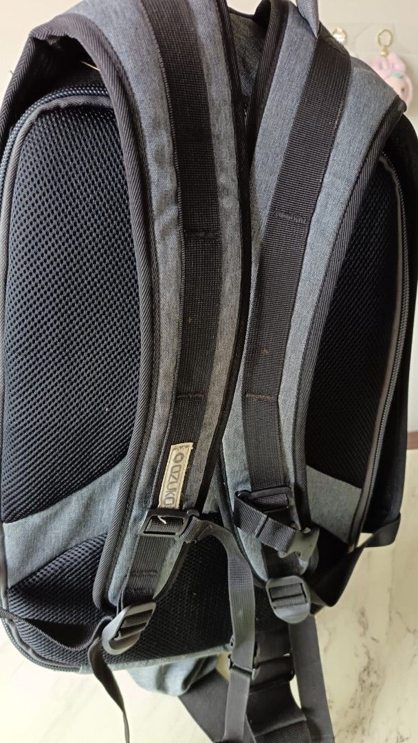 BLACK FRIDAY SALE! Ozuko Grey Backpack, Men's Fashion, Bags, Backpacks ...