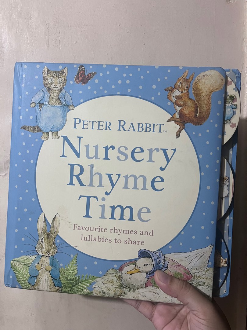 Peter Rabbit Nursery Rhyme Time Book, Hobbies & Toys, Books & Magazines ...