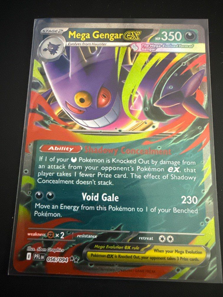 Phantasmal Flames - Mega Gengar ex (Pokemon), Hobbies & Toys, Toys ...