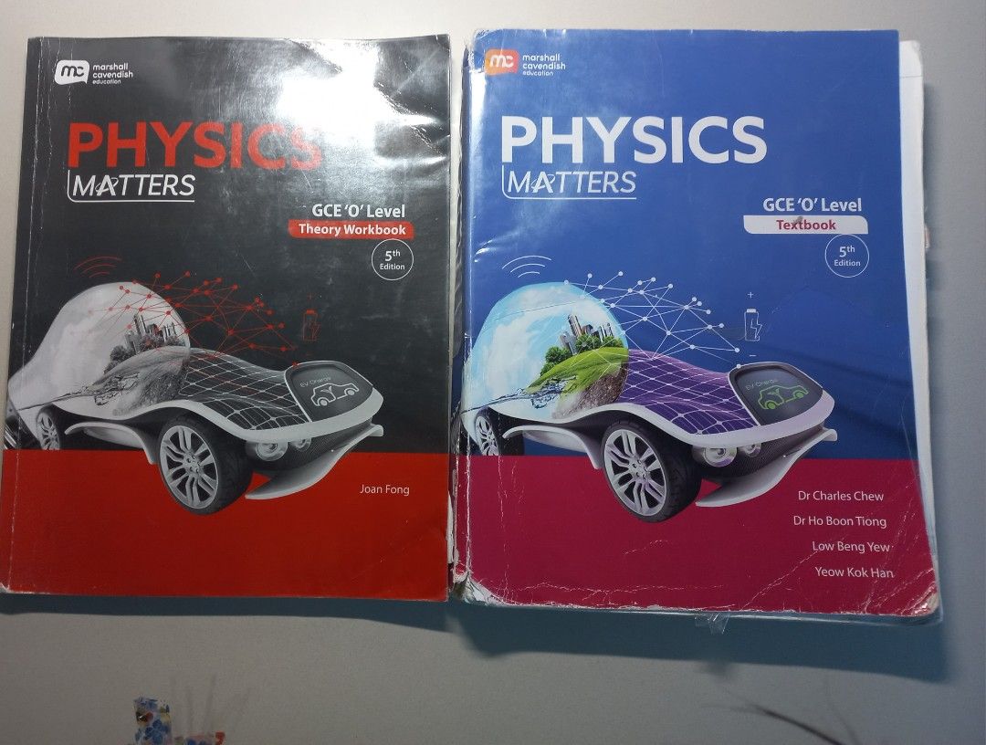 Physics Matters GCE 'O' Level Textbook & Workbook, Hobbies & Toys ...