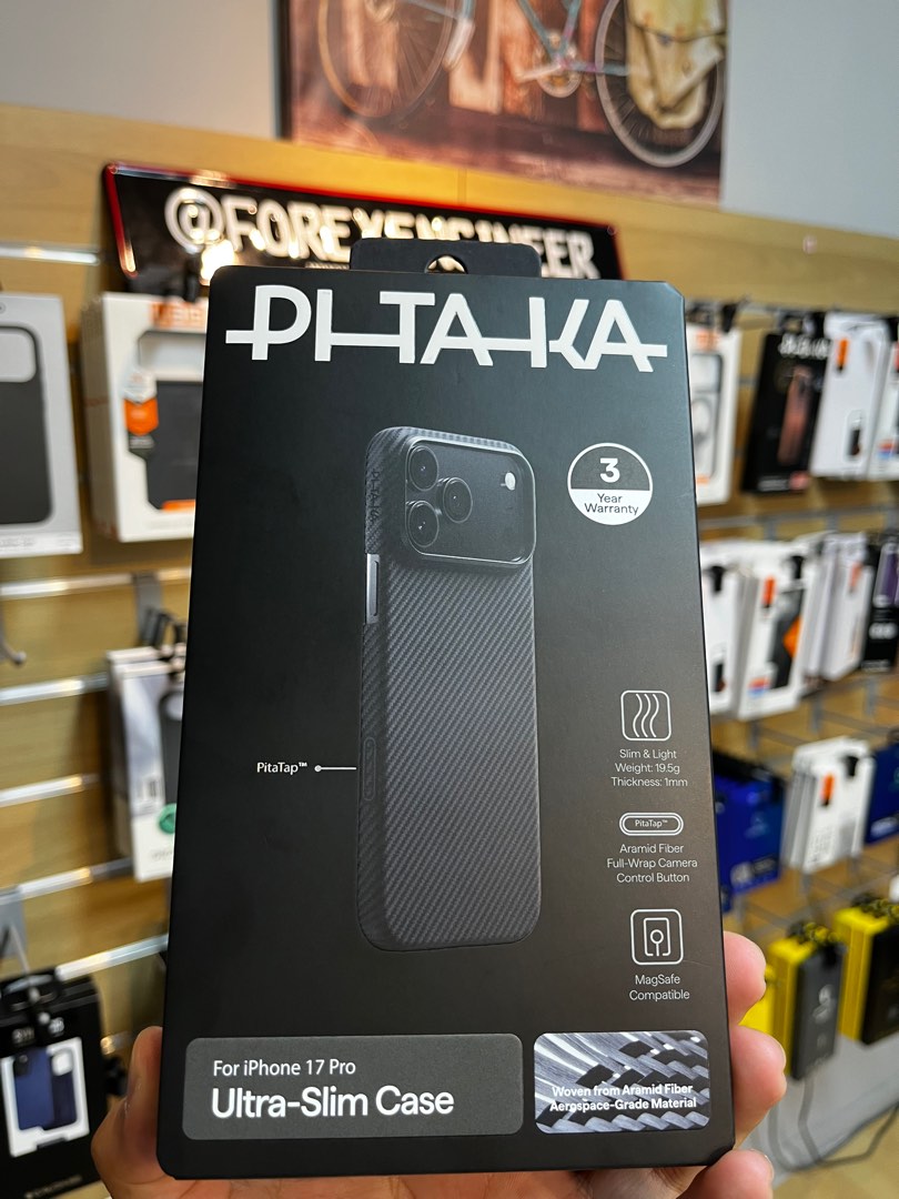 PITAKA Ultra-Slim Case (With PitaTap) for iPhone 17 Series - MagSafe ...