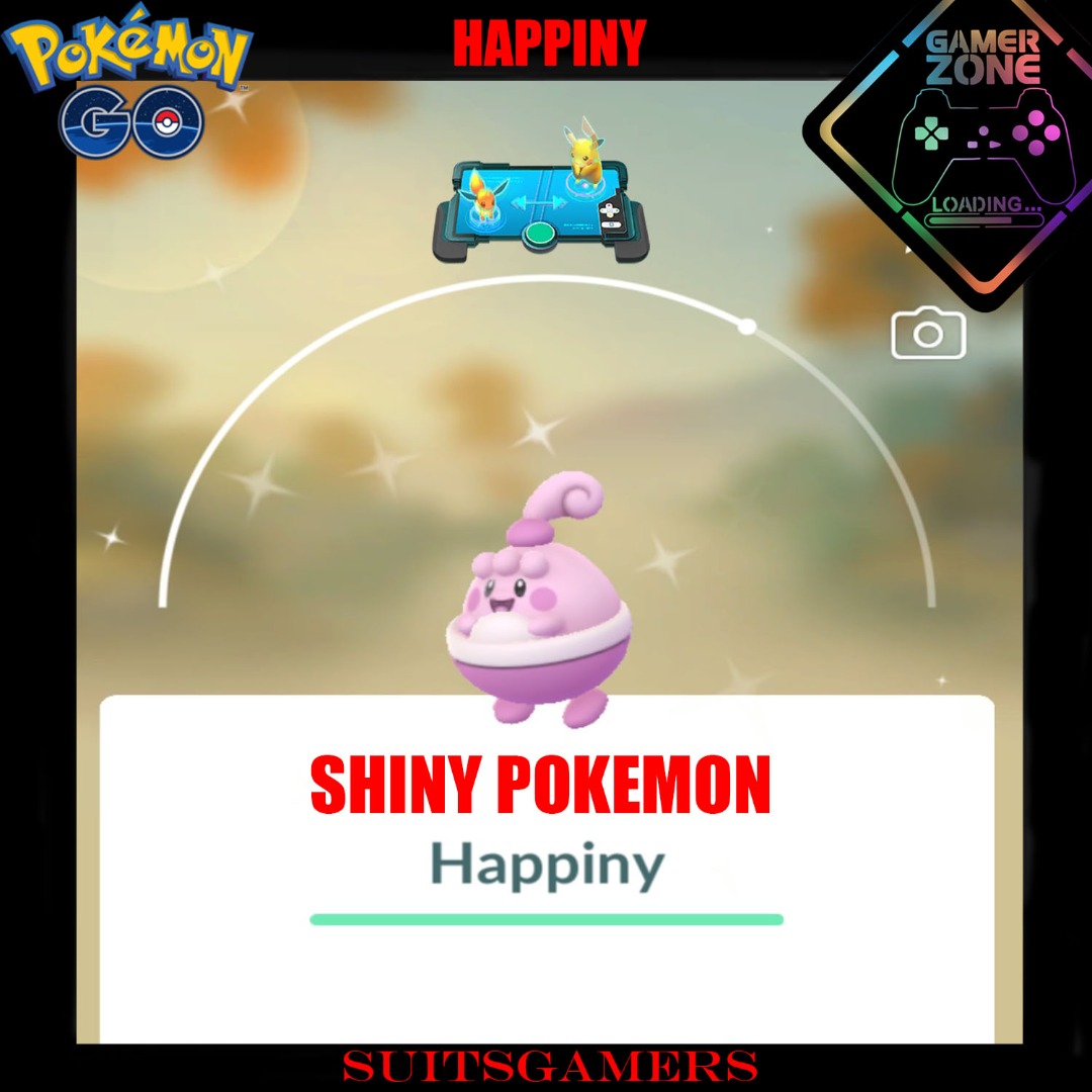 Pokemon GO - Shiny Happiny [SHINY POKEMON], Video Gaming, Video Games ...