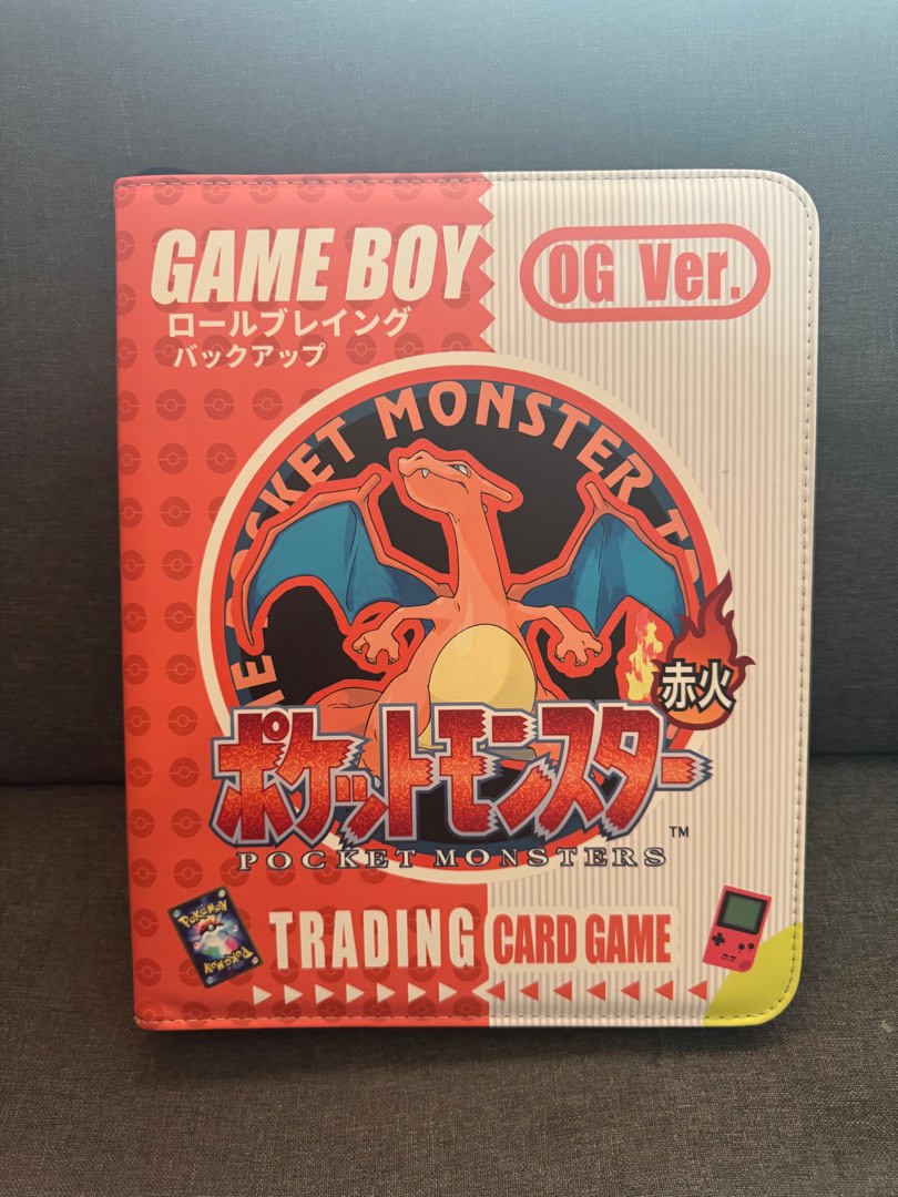 Pokemon Trading Card Game Binder - OG Version, Hobbies & Toys, Toys ...