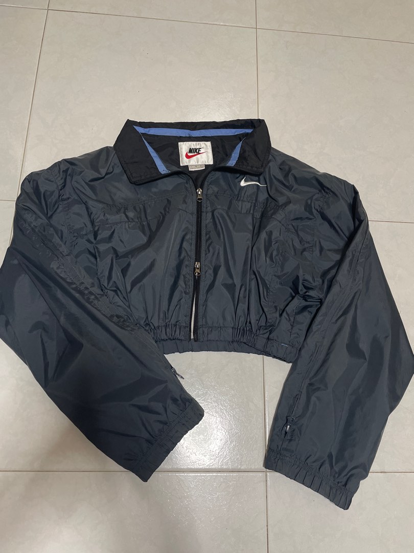Reworked nike crop jacket, Women's Fashion, Coats, Jackets and ...